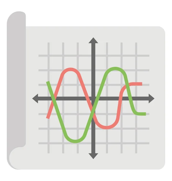 Curva sinusoidal imágenes de stock de arte vectorial | Depositphotos