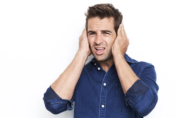 Hands over ears Stock Photos, Royalty Free Hands over ears Images ...