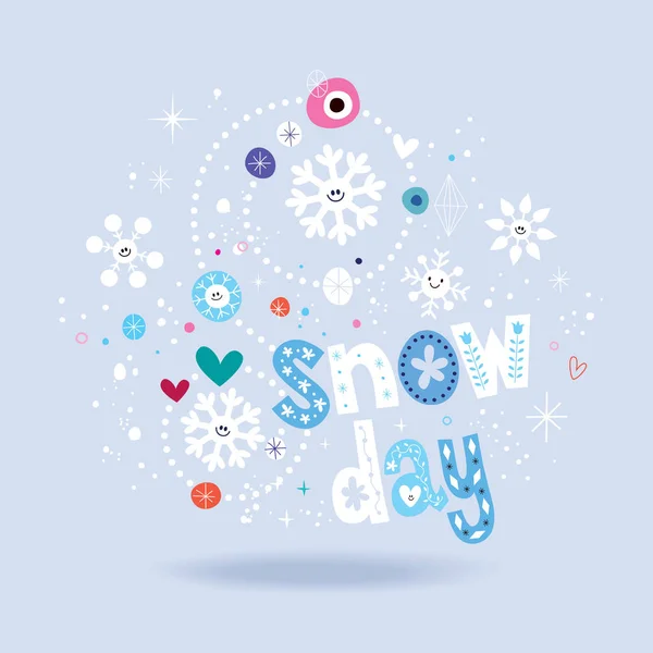 100,000 Snow day Vector Images | Depositphotos