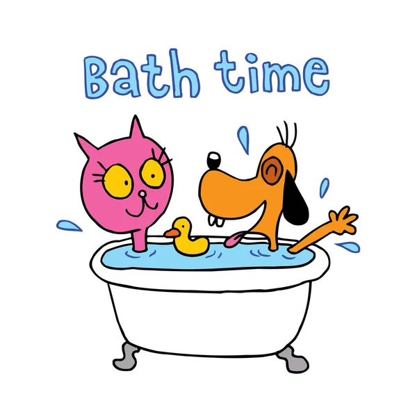 73 Bath time kids Stock Illustrations | Depositphotos®