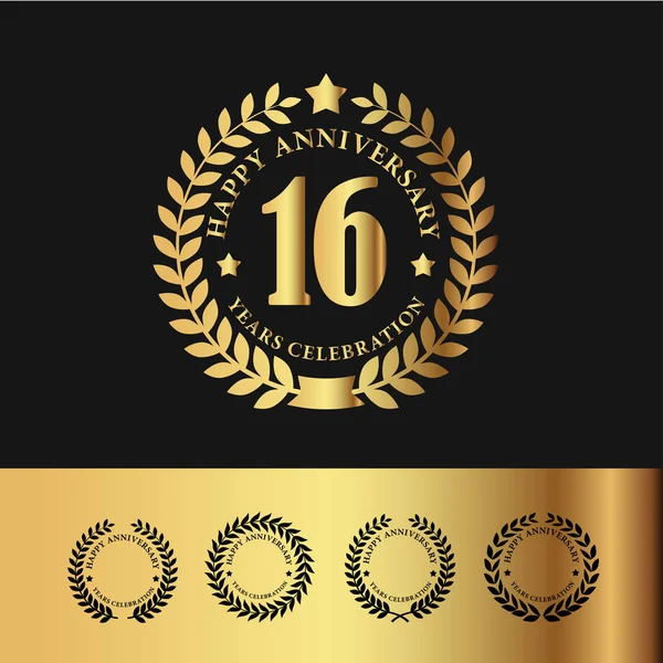 100,000 16 anniversary Vector Images | Depositphotos