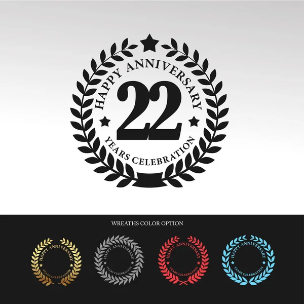 547 22 years anniversary Vectors, Royalty-free Vector 22 years ...