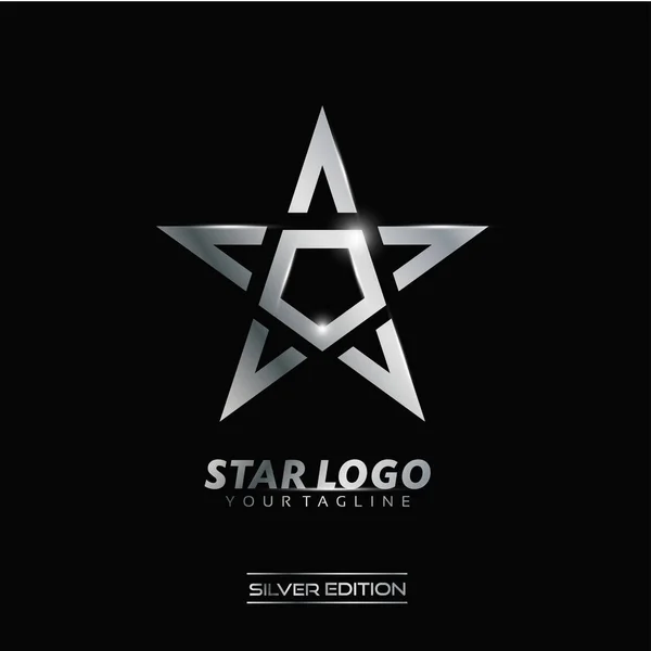 Silver Star Logo Stock Vector Image by ©yugra #142305010