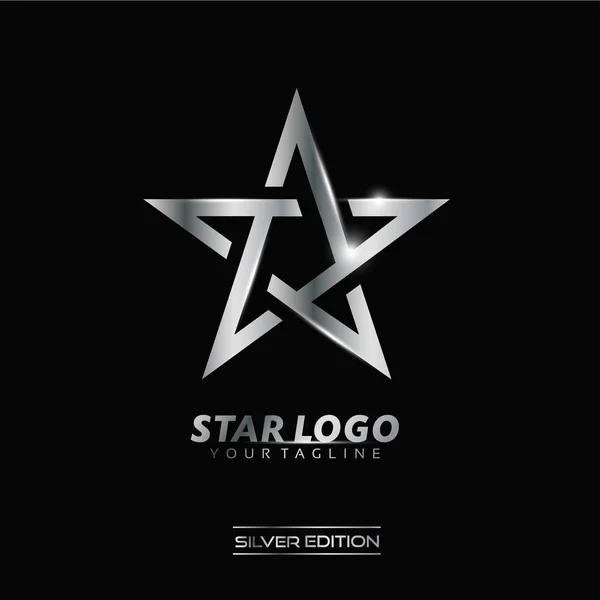 Silver Star Logo Stock Vector Image by ©yugra #142305044