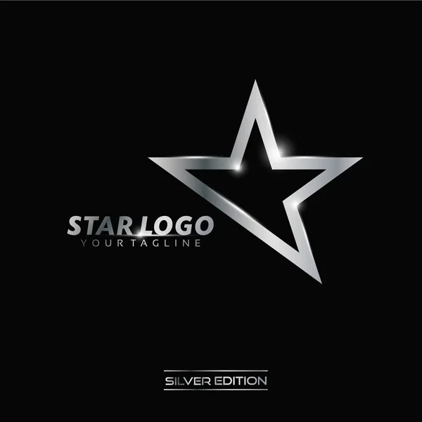 Silver Star Logo Stock Vector Image by ©yugra #142305044