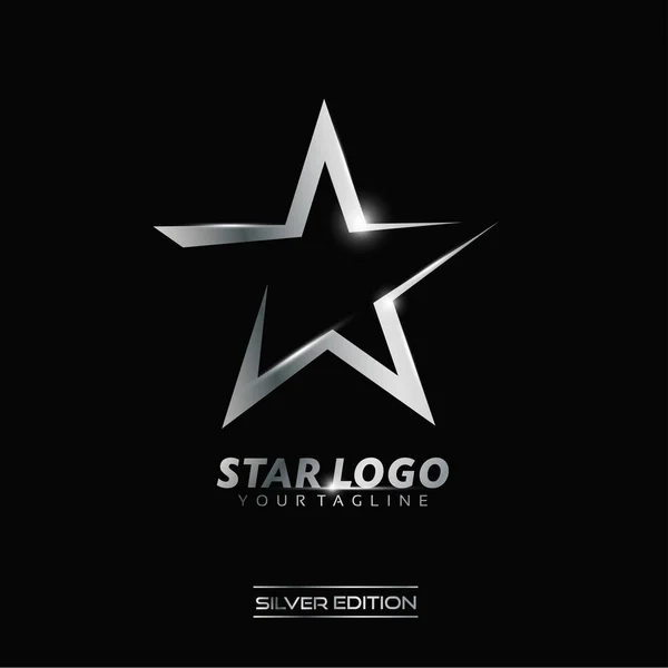 Silver Star Logo Stock Vector Image by ©yugra #142305244