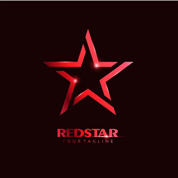 Red star logo Vector Art Stock Images | Depositphotos