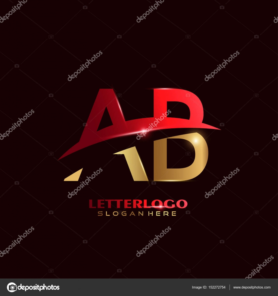 AB graphic Letter logo Stock Vector Image by ©yugra #152272754
