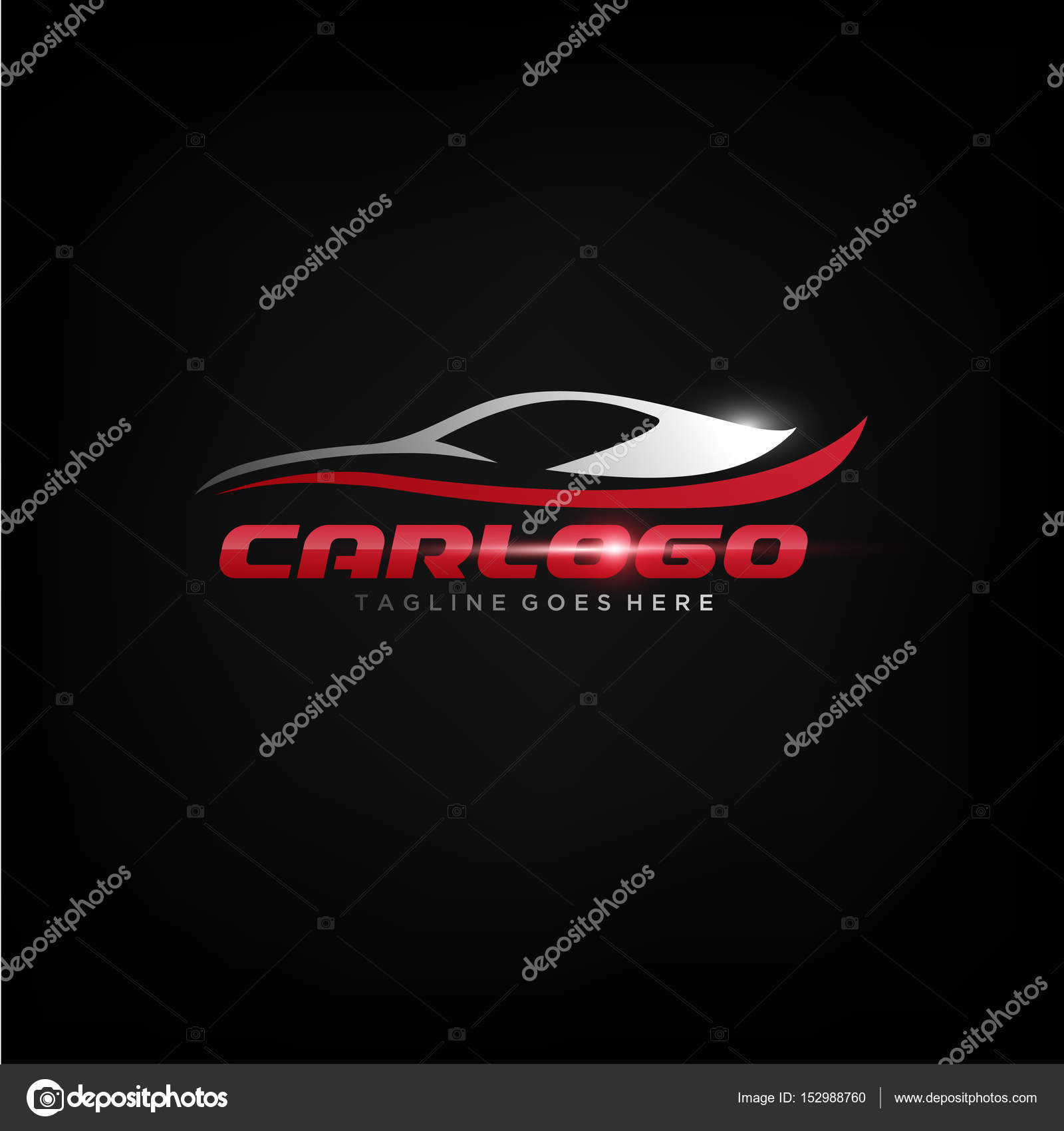 Car red and grey Logo Stock Vector Image by ©yugra #152988760