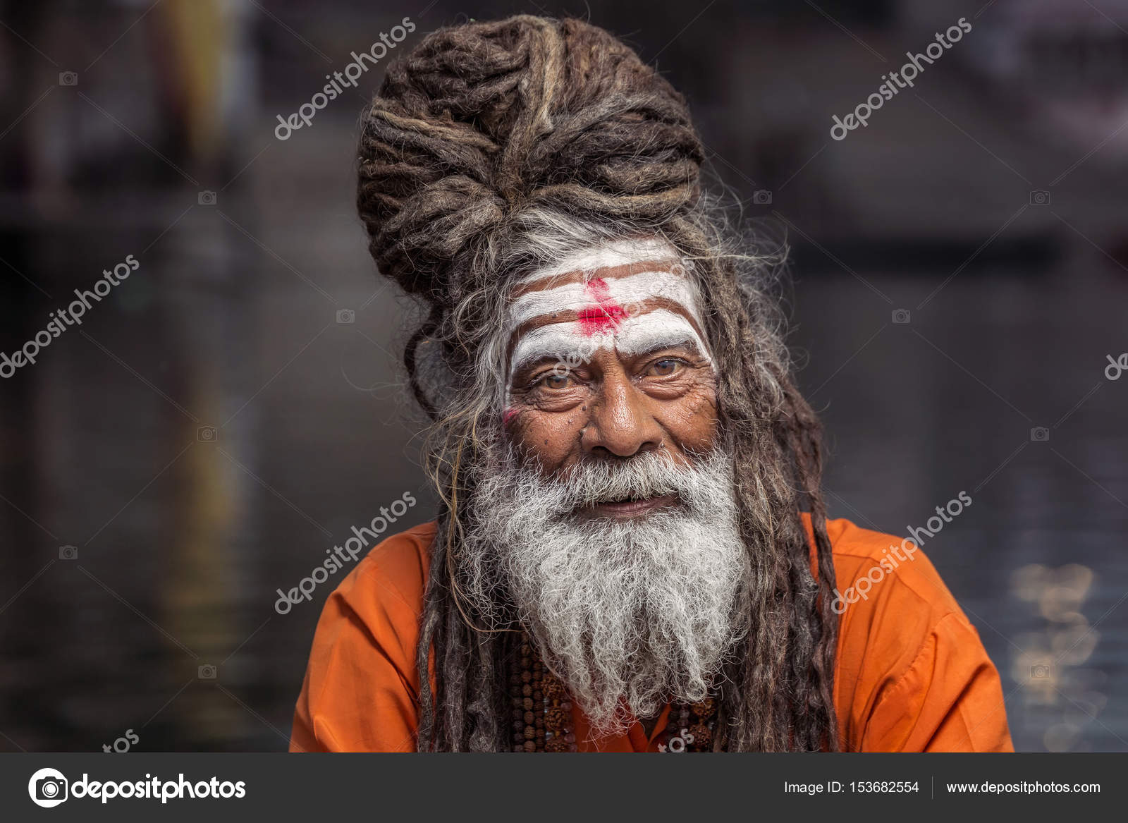 Holy Varanasi man Stock Photo by ©RuslanKal 153682554