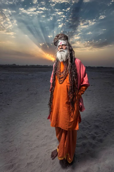 Holy Varanasi man Stock Photo by ©RuslanKal 153682554