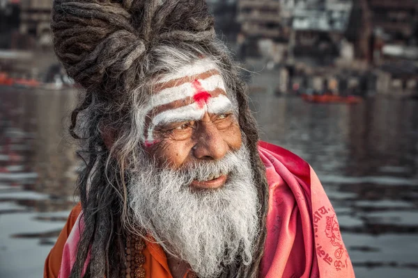 Holy Varanasi man Stock Photo by ©RuslanKal 153682554