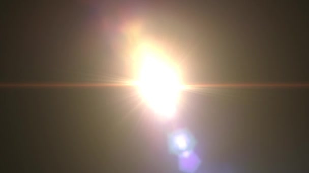 Anamorphic lens flare 3840x2160 4K, lights background . — Stock Video ...