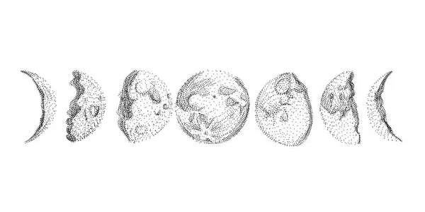 Moon Phases Tumblr Transparent