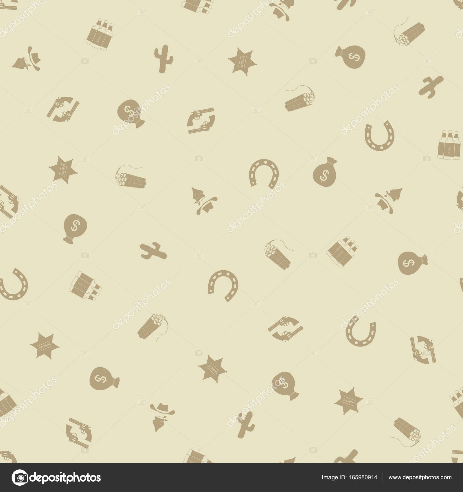 Cowboy Wallpaper Pattern