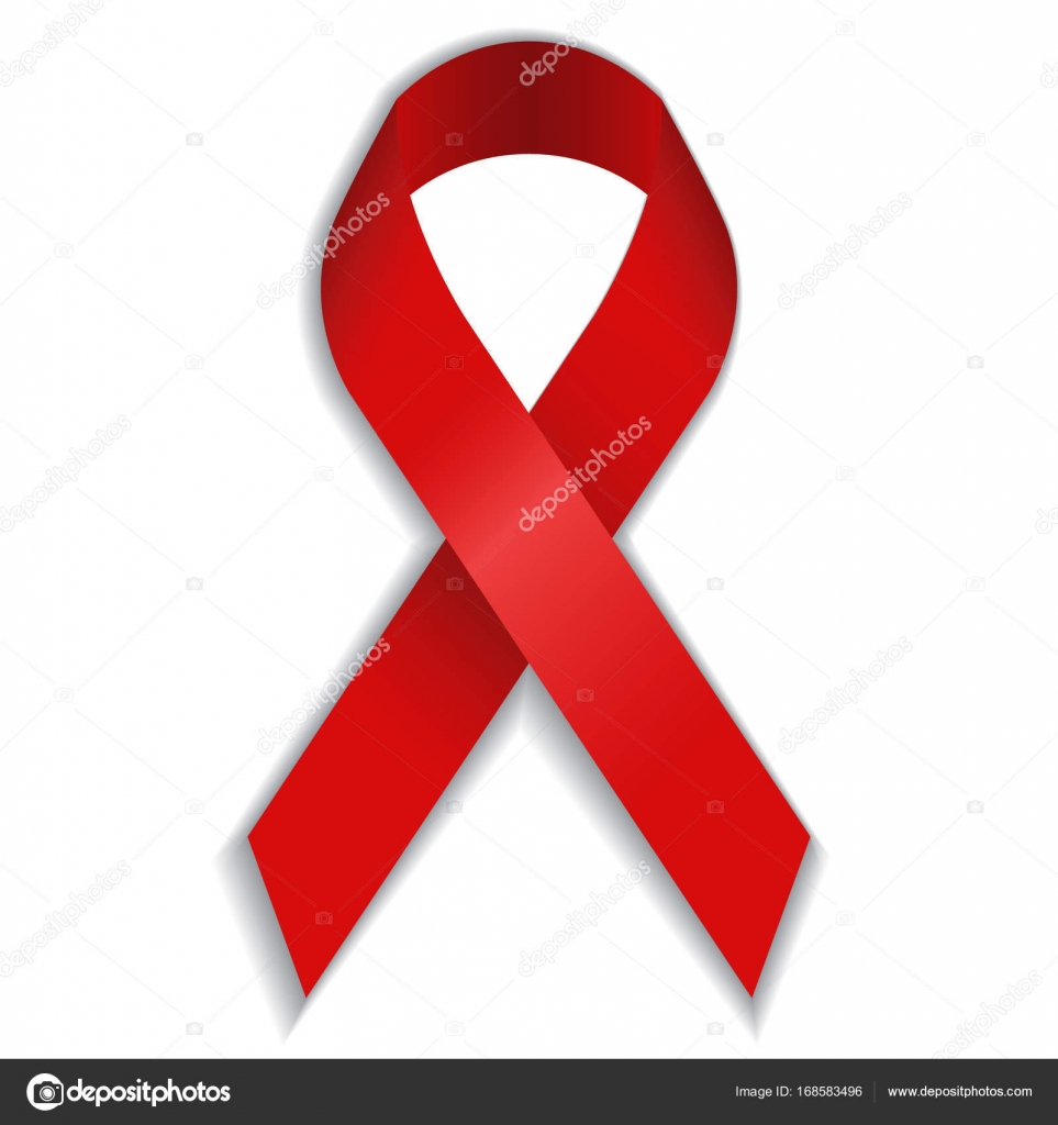 Ruban rouge contre le VIH / sida Vecteur par ©JonnyDrake 168583496