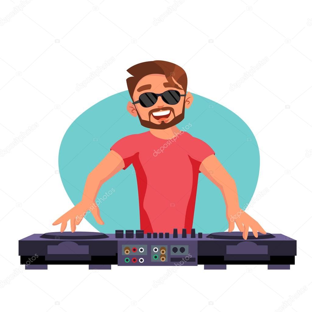 Clásico Dj Vector. Tocando Música Electro Progresiva. Dj Tocando ...