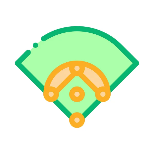 Baseball Infield Outline