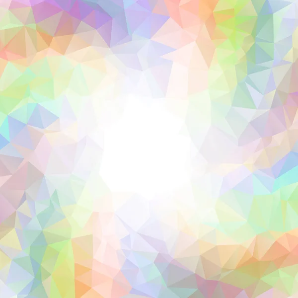 Colorful rainbow polygon background or vector frame Stock Vector by ...