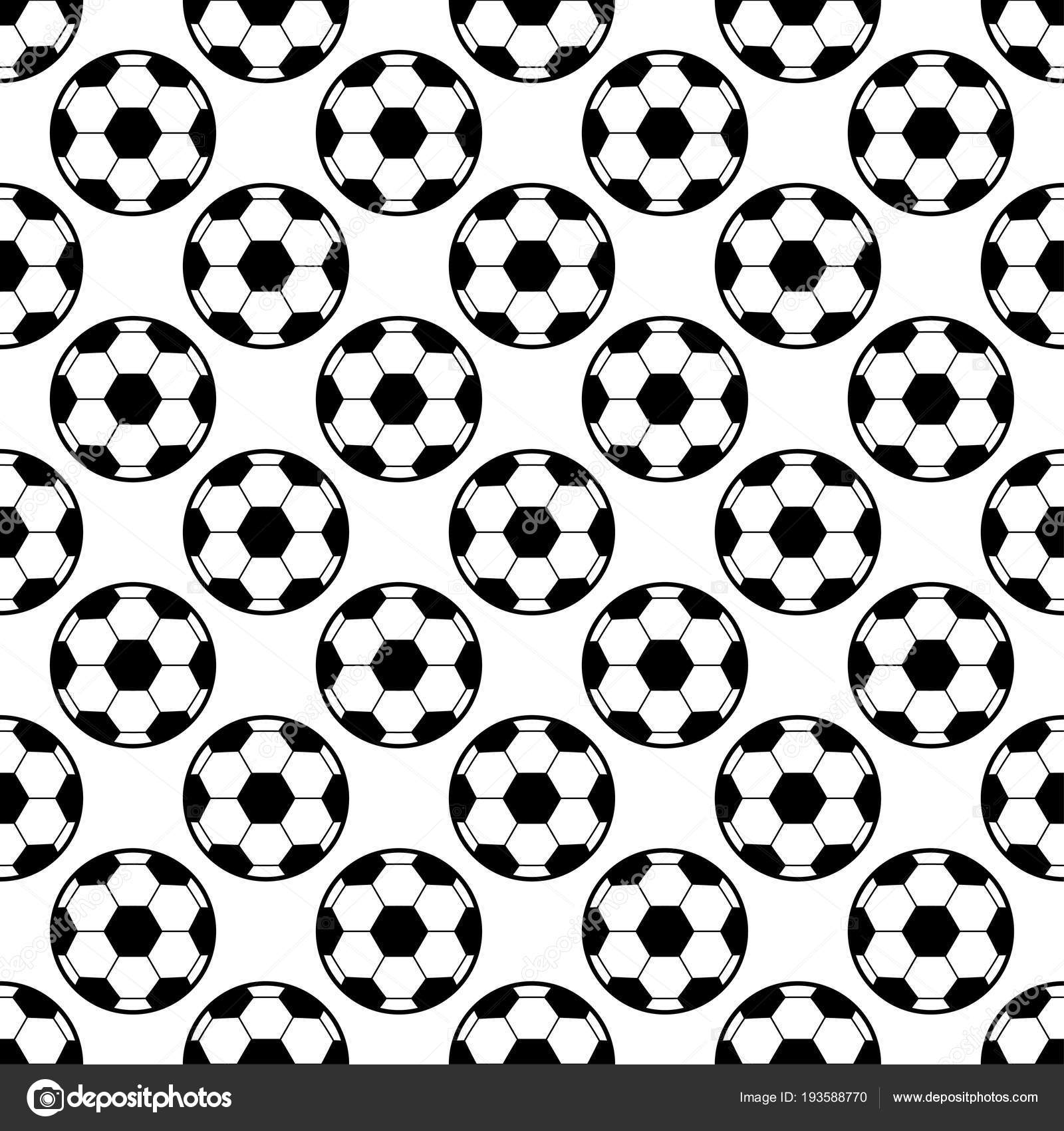 Soccer Ball Pattern Background