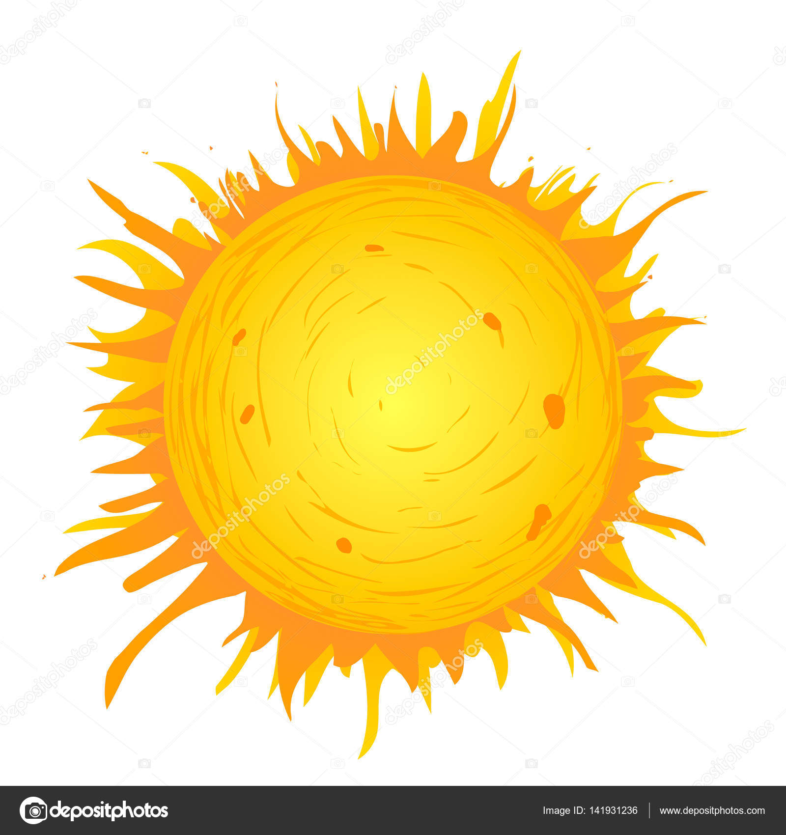 Sun Vector Illustration