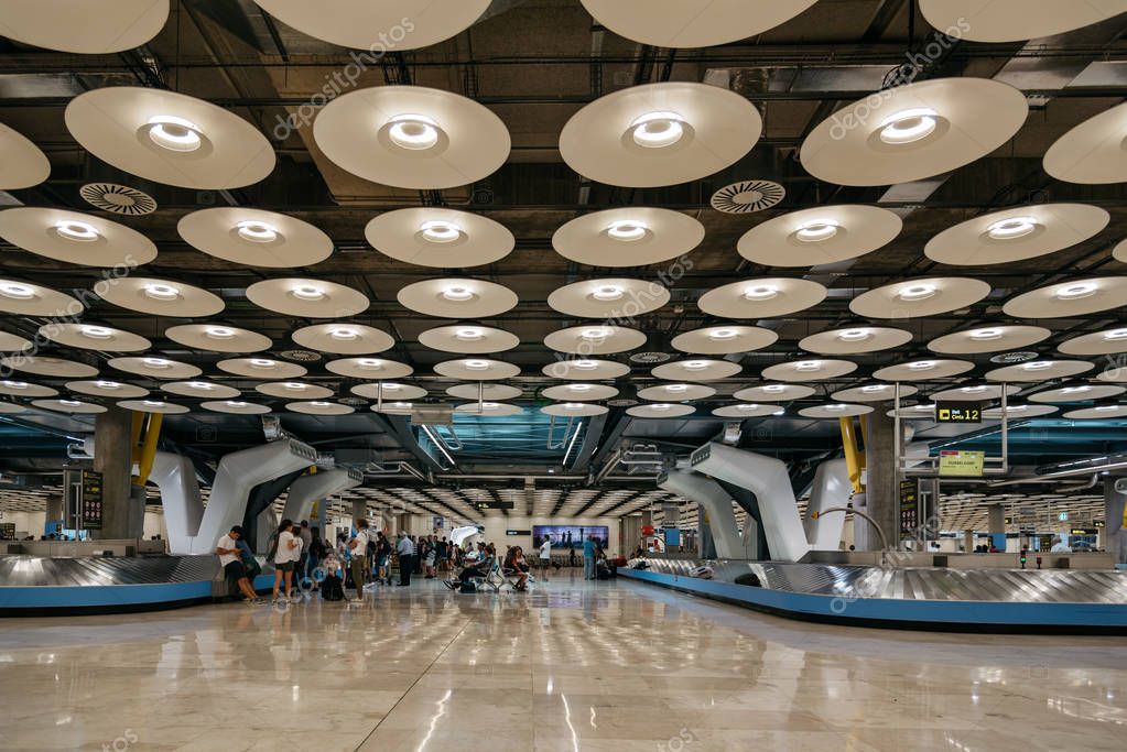 Terminal Madrid Barajas Airport – Stock Editorial Photo ...