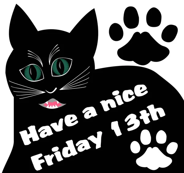 Friday The 13th Black Cat Gif Clipart