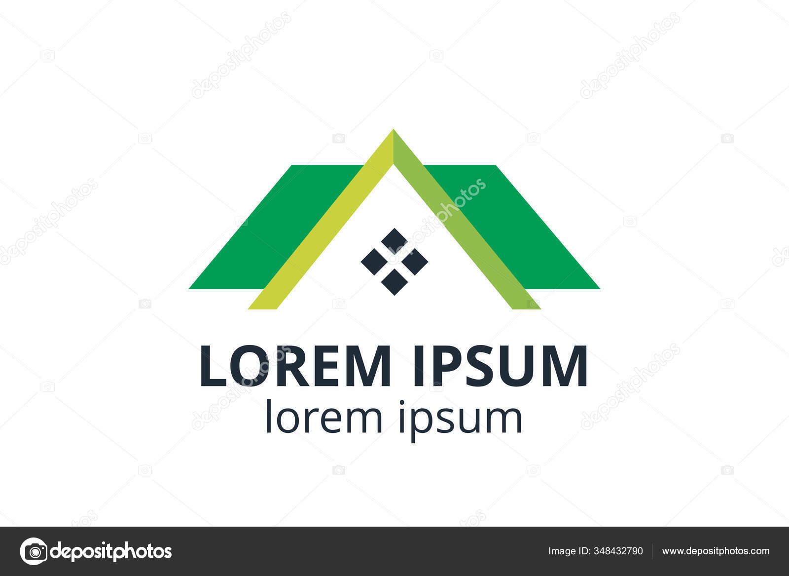 Creative Shape Structure Design Template Icon Logo Residential ...