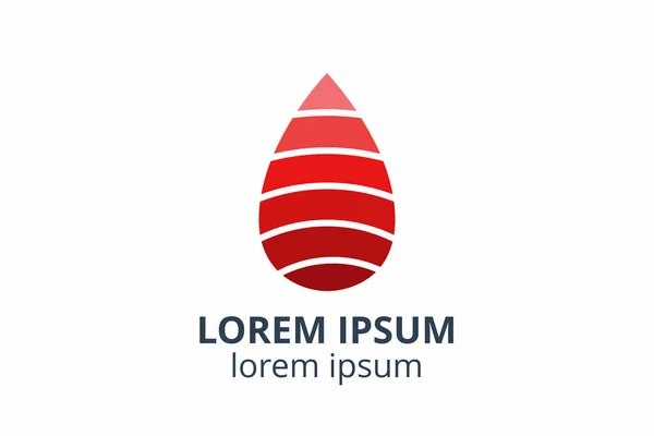 logo design of oil template with lubricant in creative shape vector ...