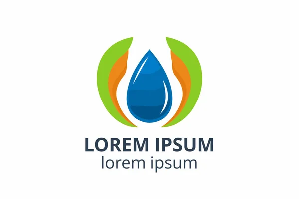 logo design of oil template with lubricant in creative shape vector ...