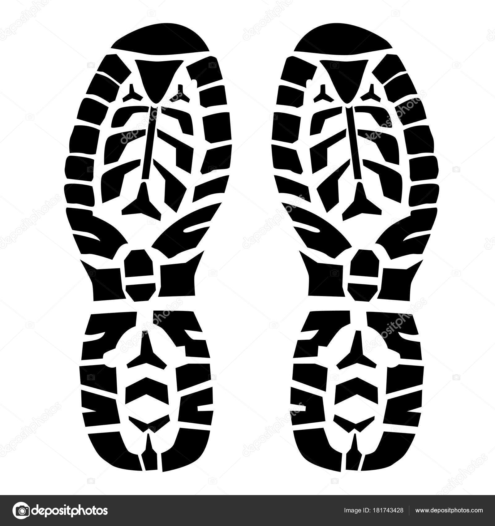 Boot step prints Stock Vector Image by ©LIORIKI #181743428