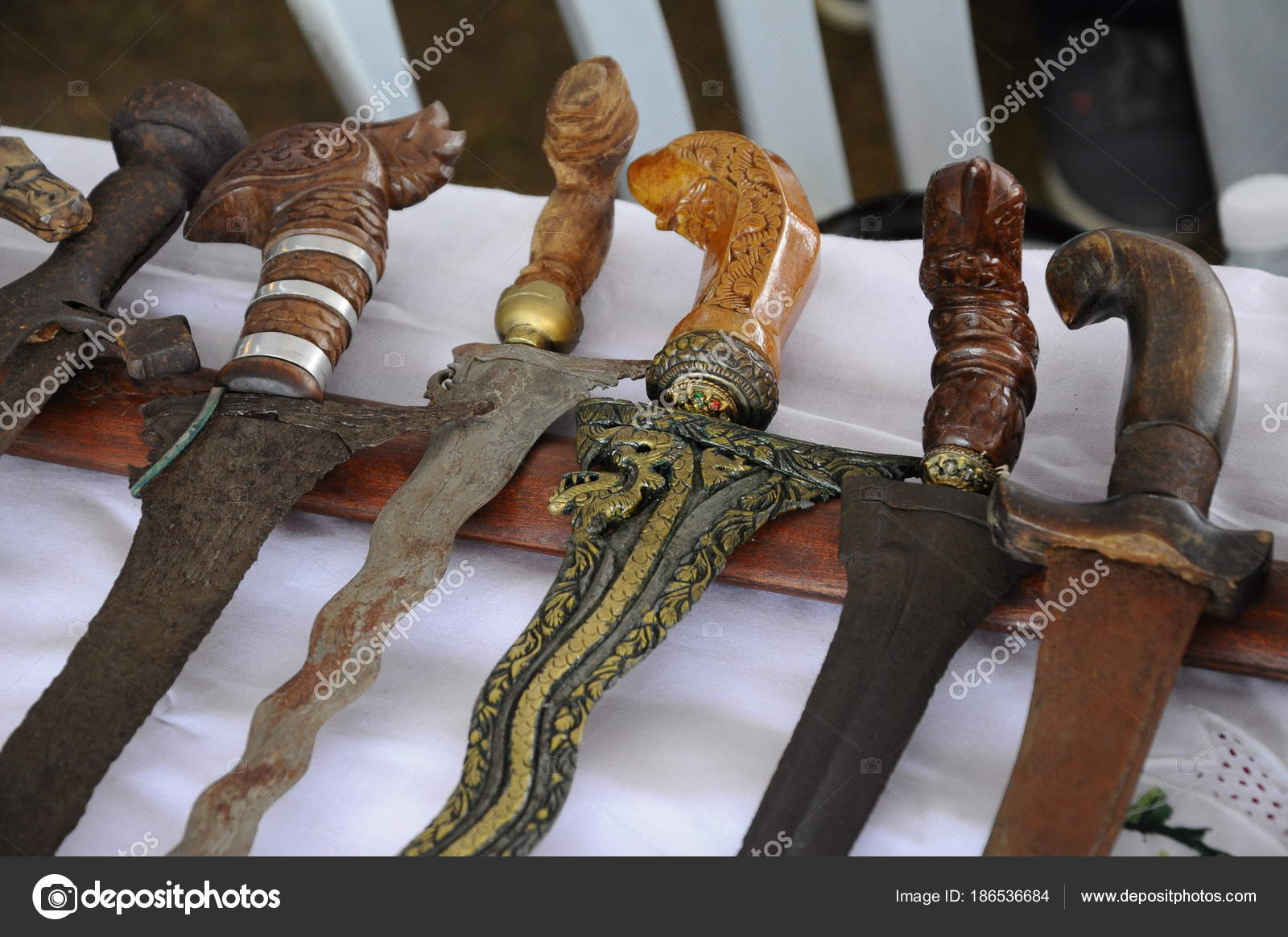 Kuala Lumpur Malaysia March 2017 Kris Traditional Weapon Malay Ethnic ...