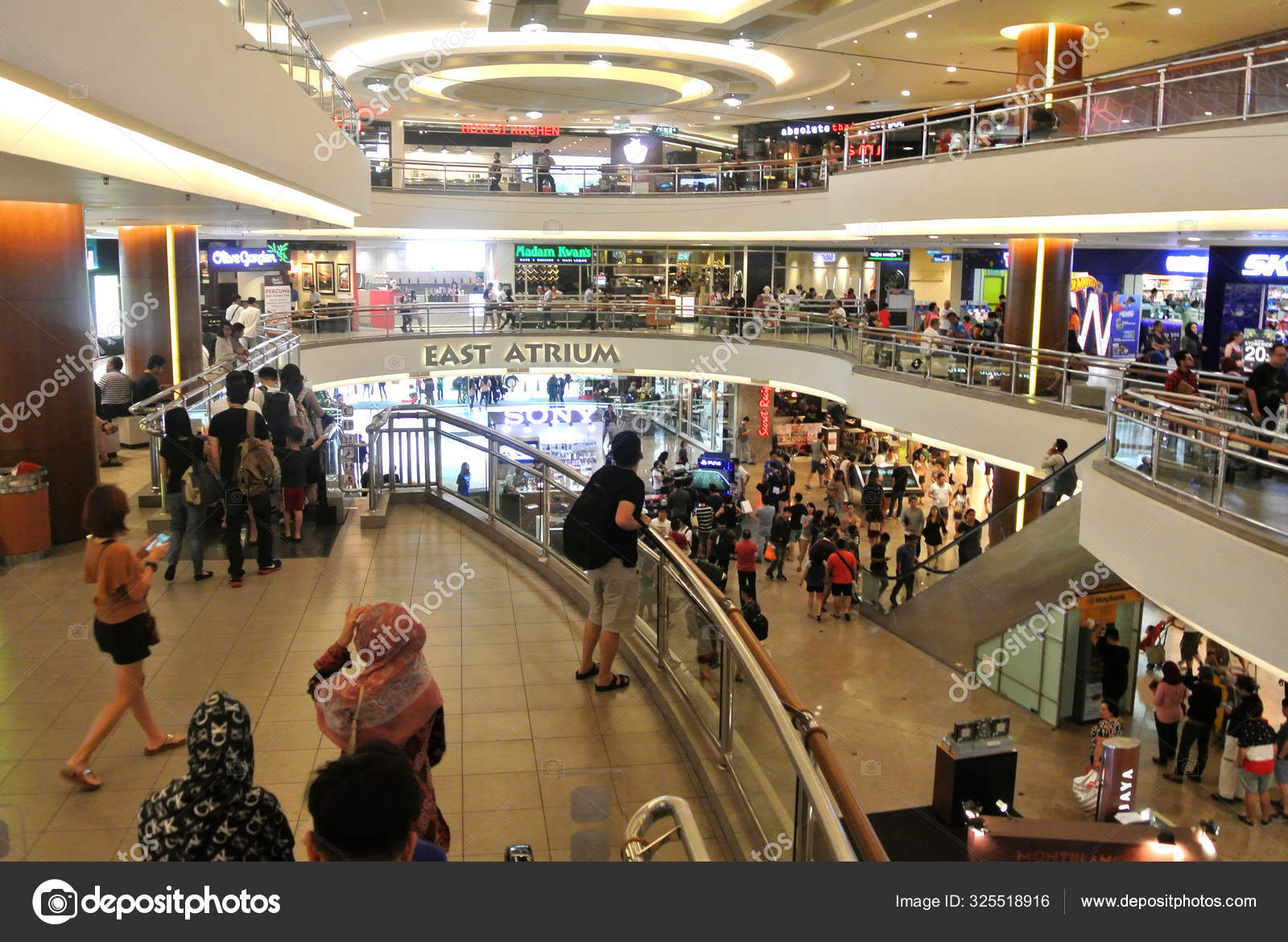 Kuala Lumpur Malaysia June 2018 Mid Valley Megamall Shopping Mall ...