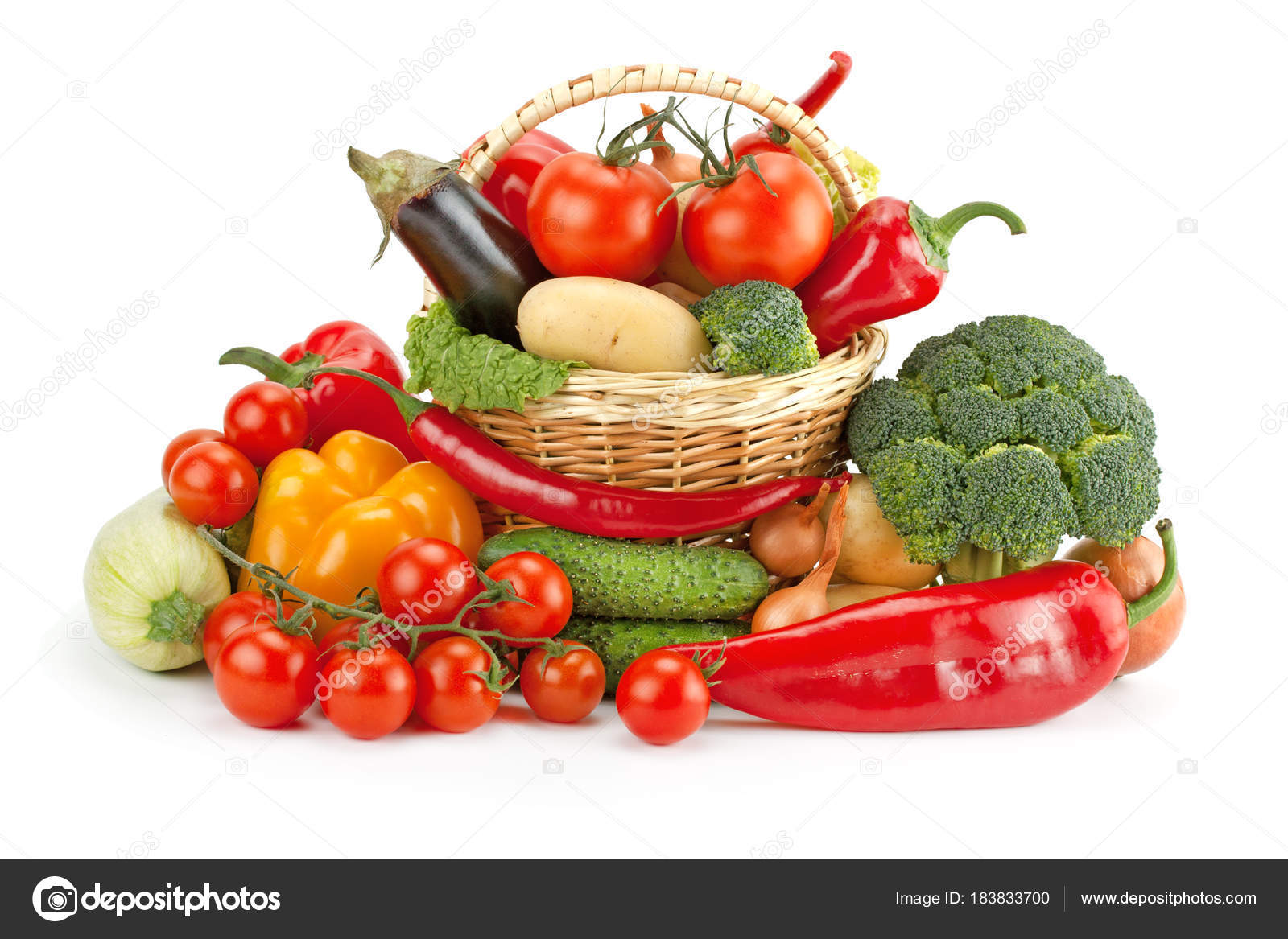 Fresh and ripe vegetables — Stock Photo © kuzina1964 #183833700