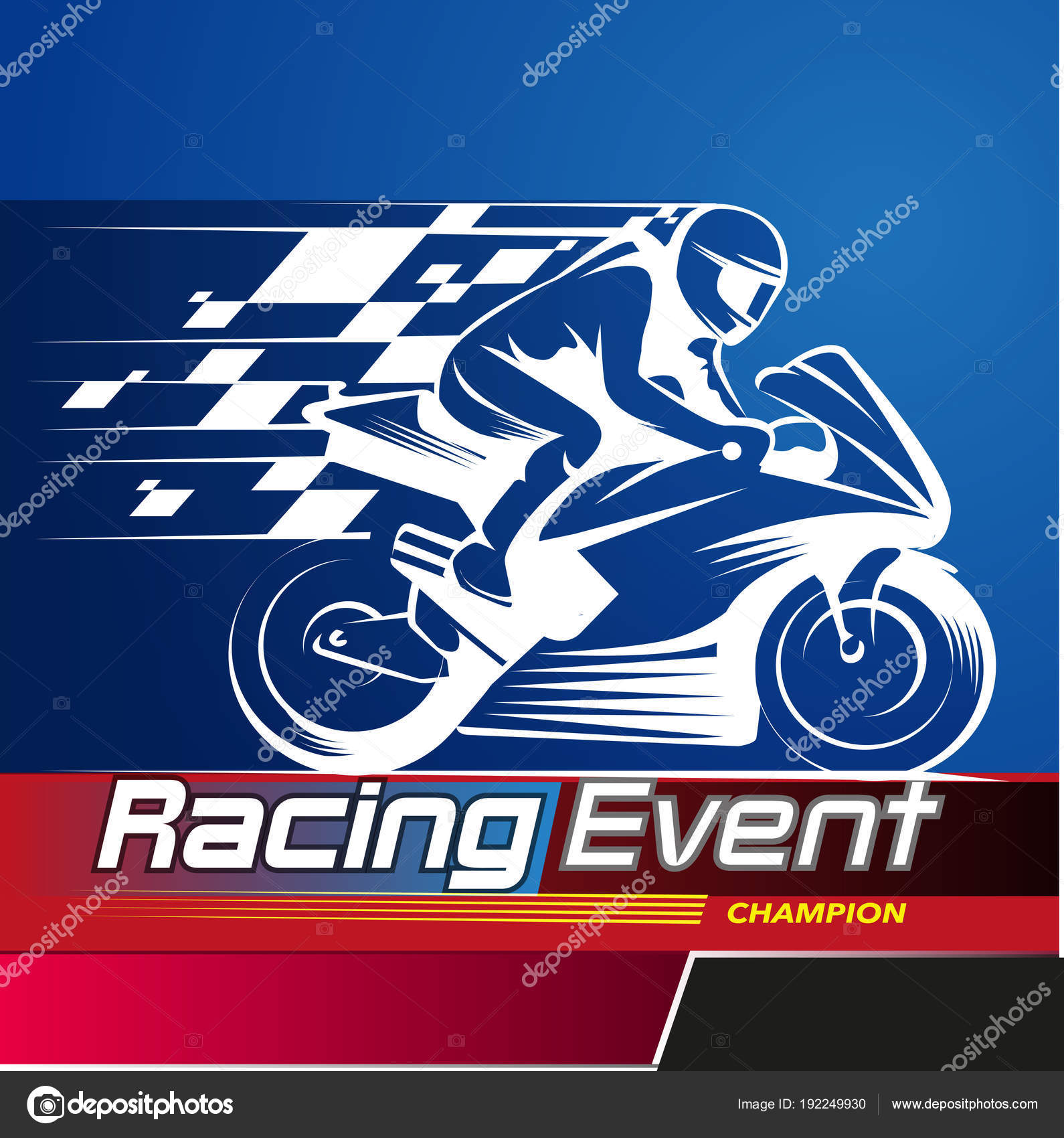 Motorbike Racing Logo