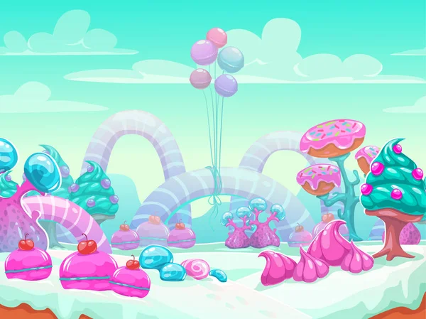 Candy World Background