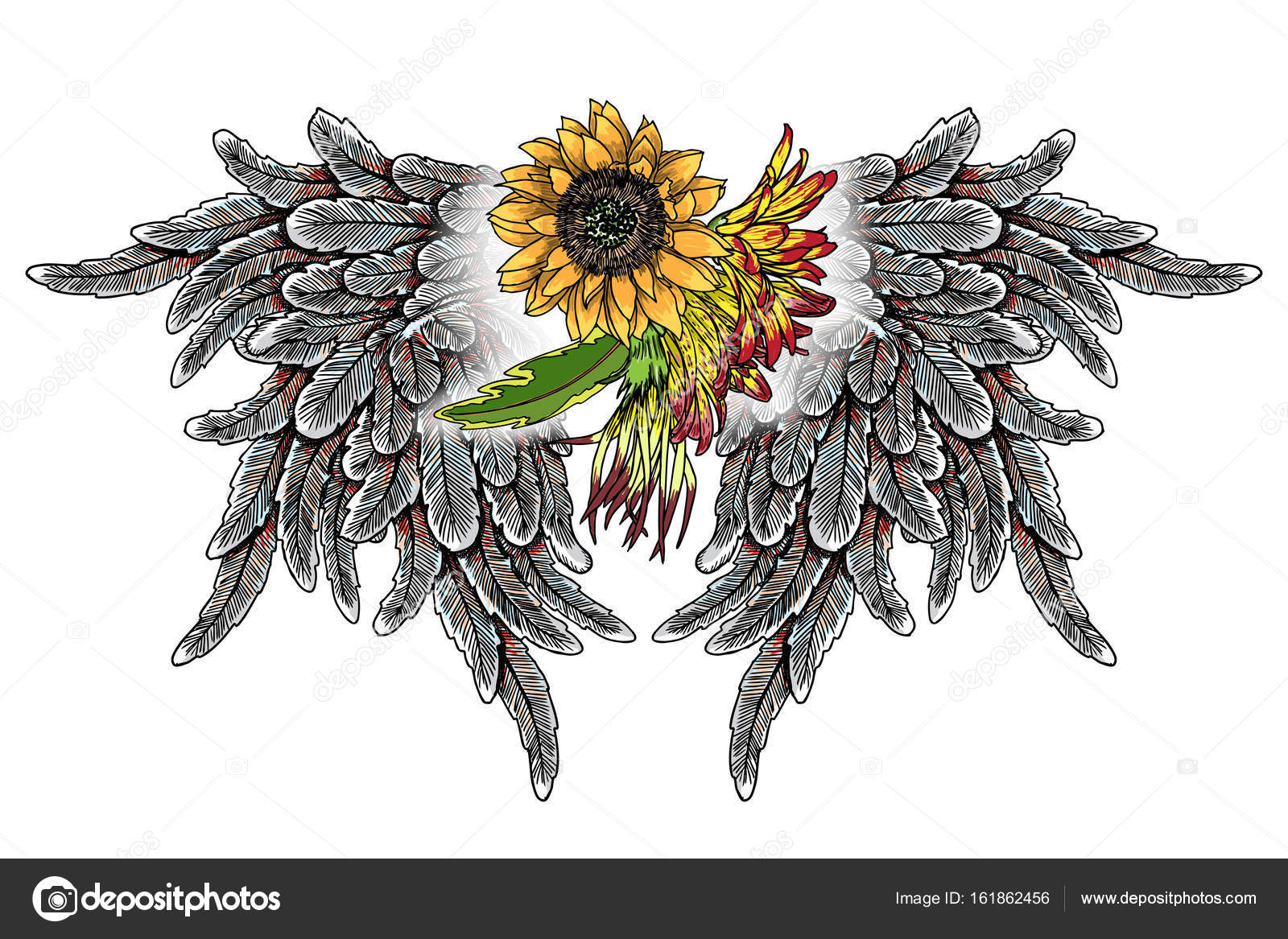 Roses Drawings With Wings