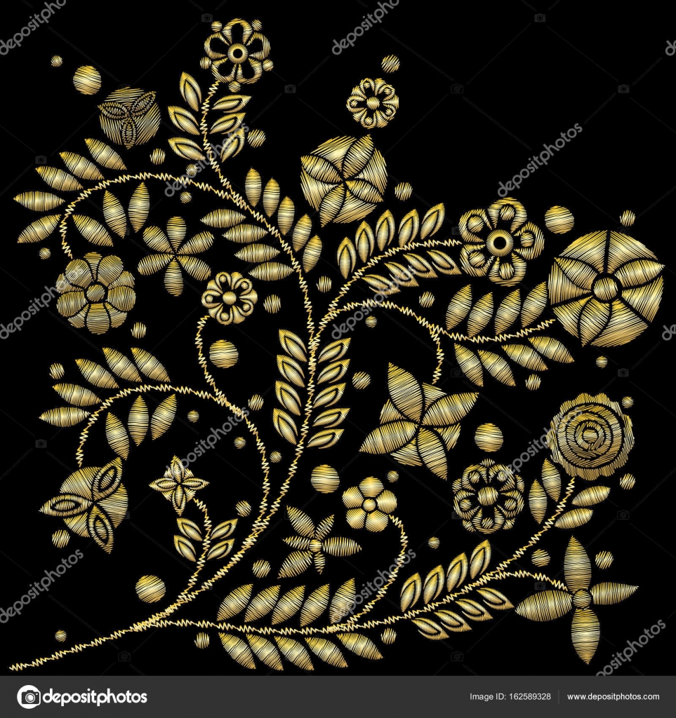 Golden lace vector design. Stock Vector Image by ©goldenshrimp #162589328