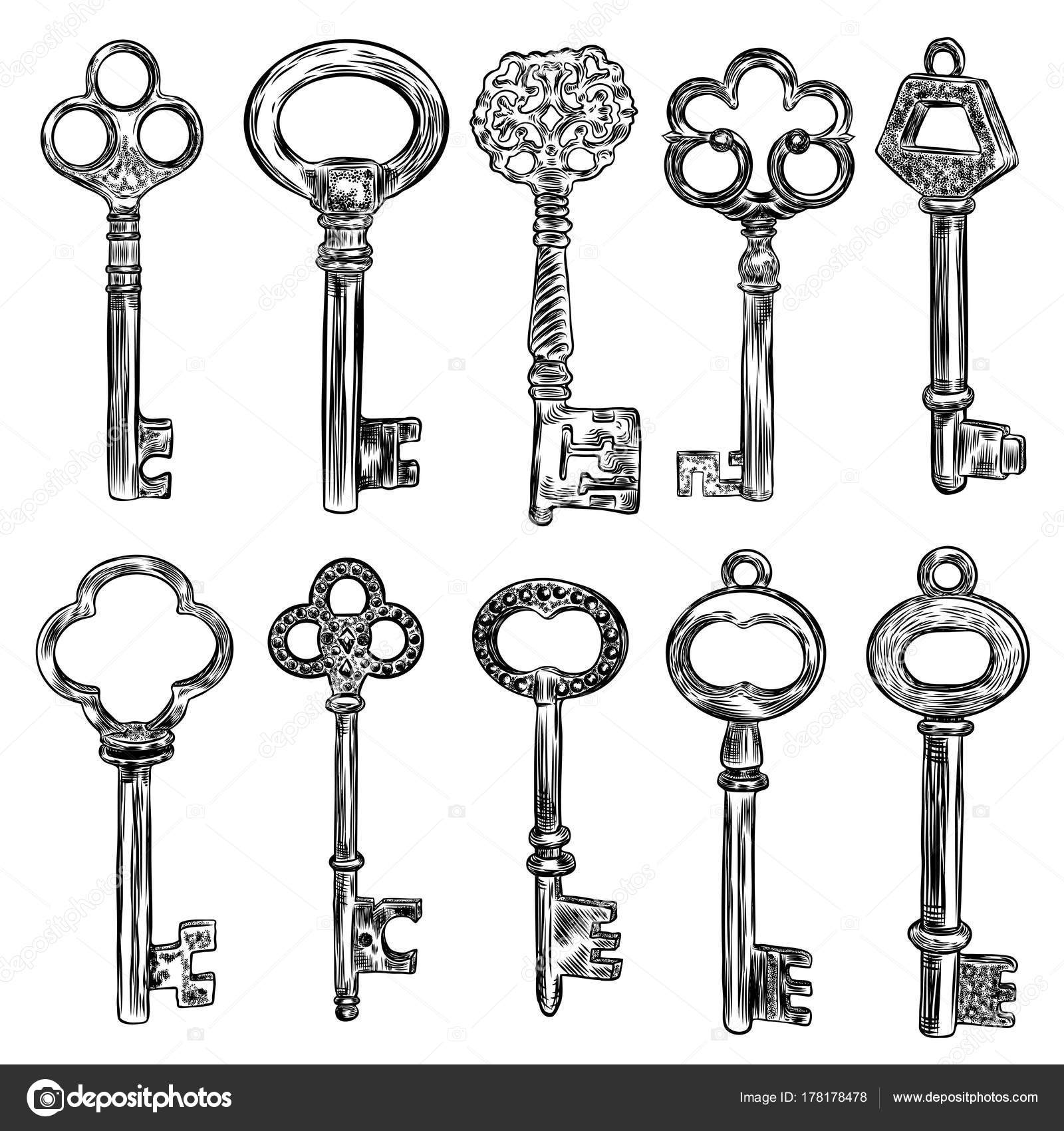 Vintage Key Designs