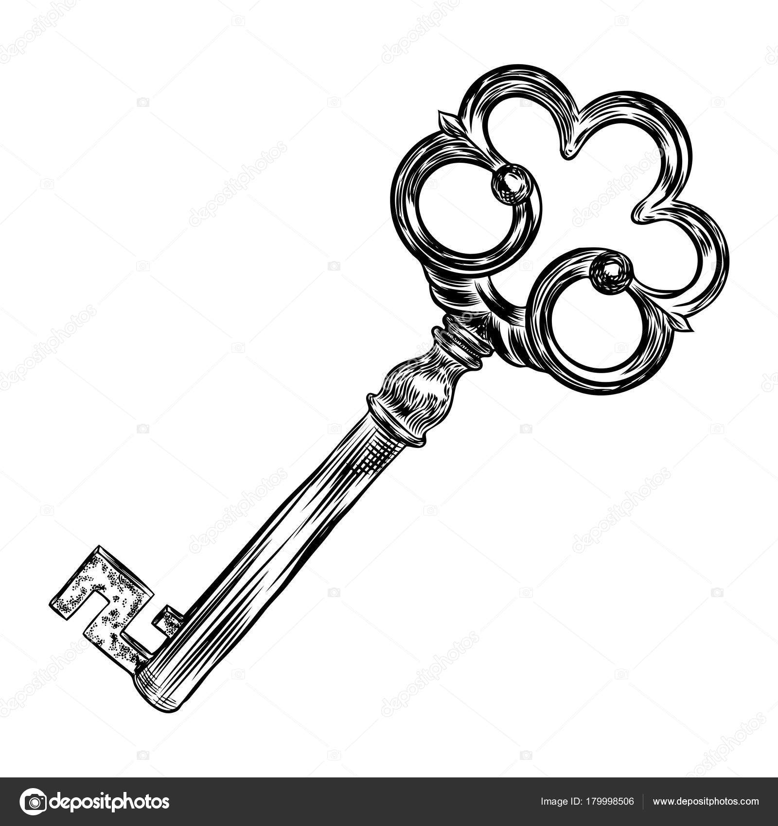 Retro key, vintage style. Stock Vector Image by ©goldenshrimp #179998506