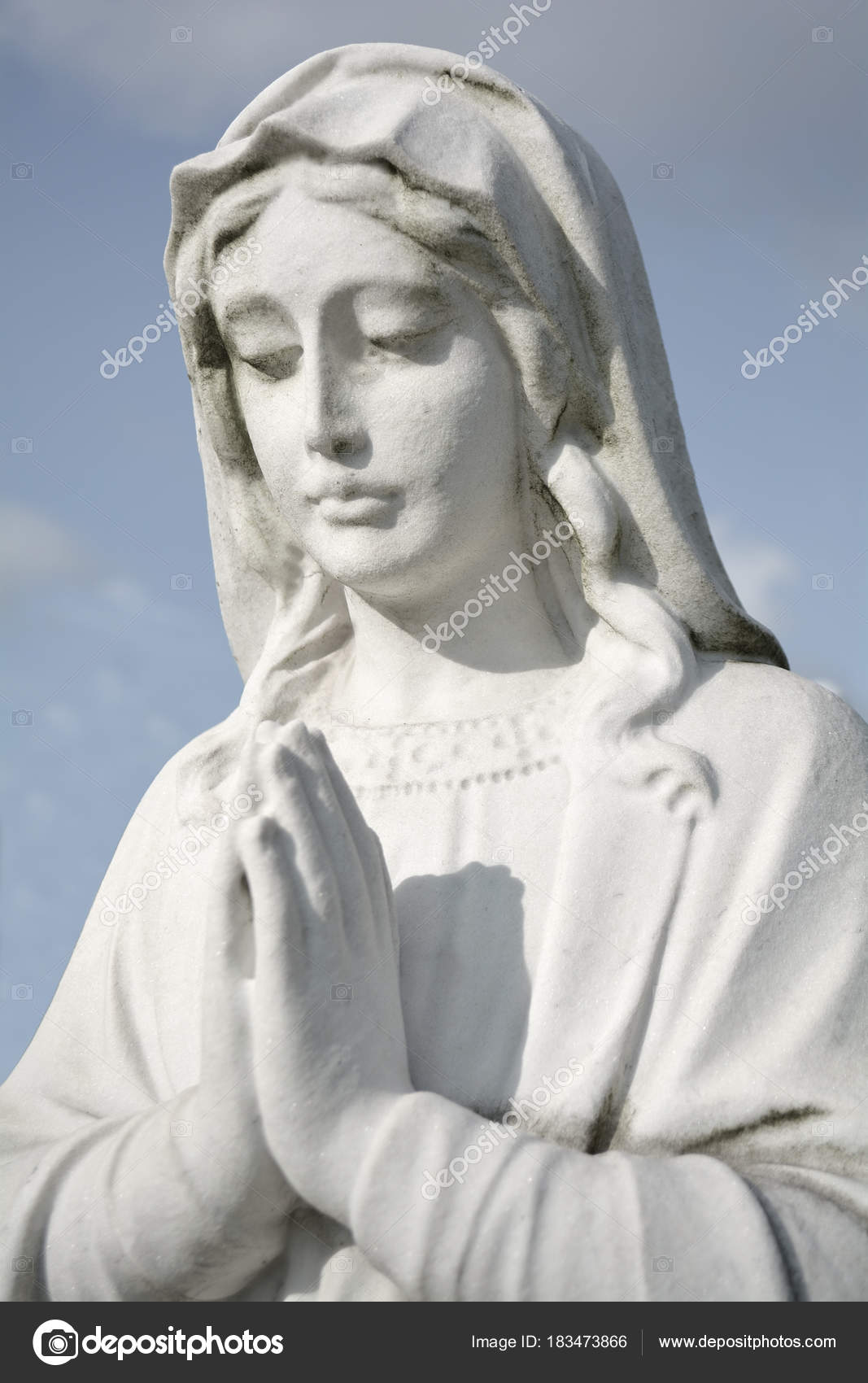 Virgen María. Orando Santa Madre María . — Foto de stock #183473866 ...