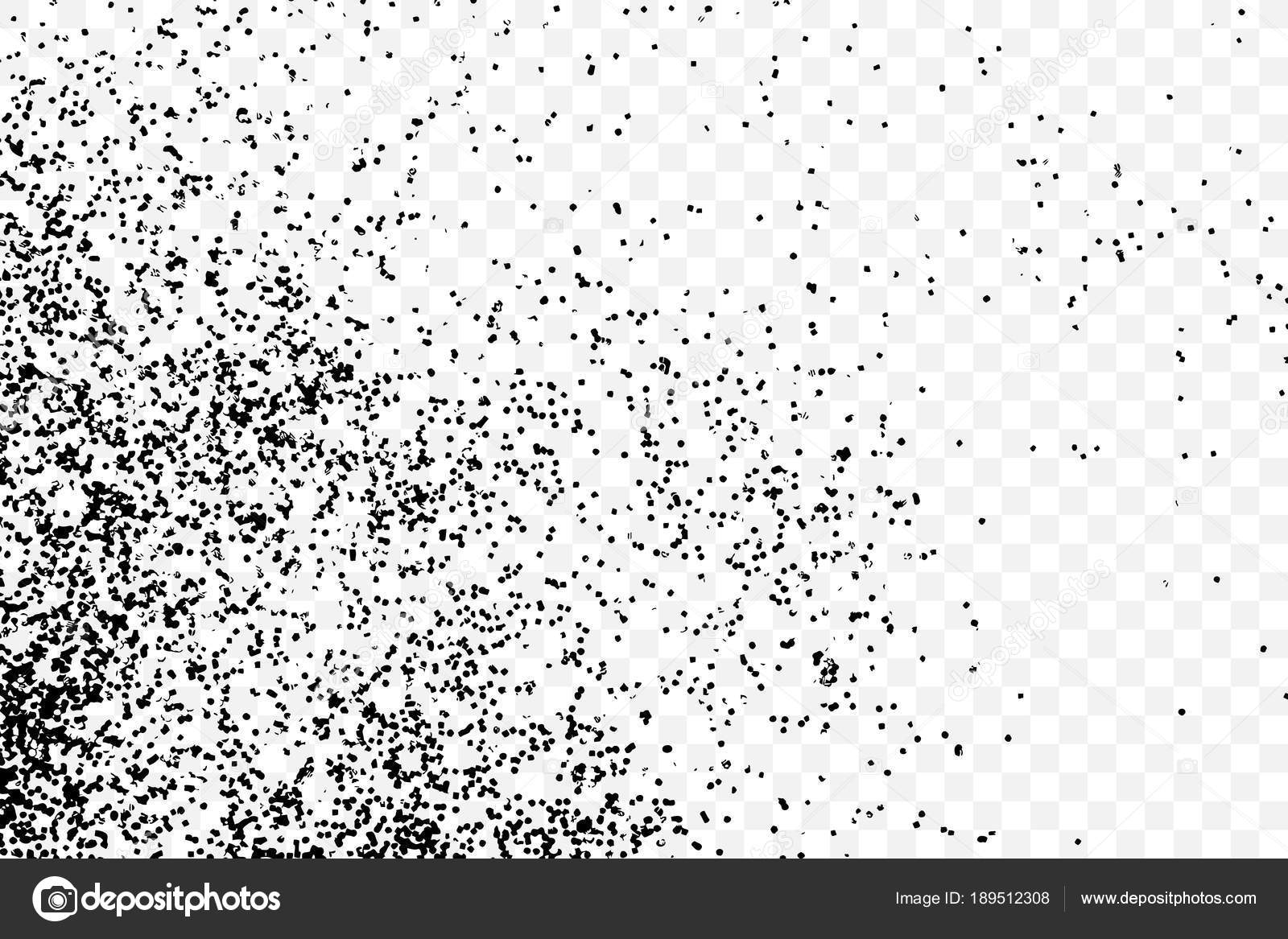 Abstract grainy texture isolated on transparent background. Silh Stock ...