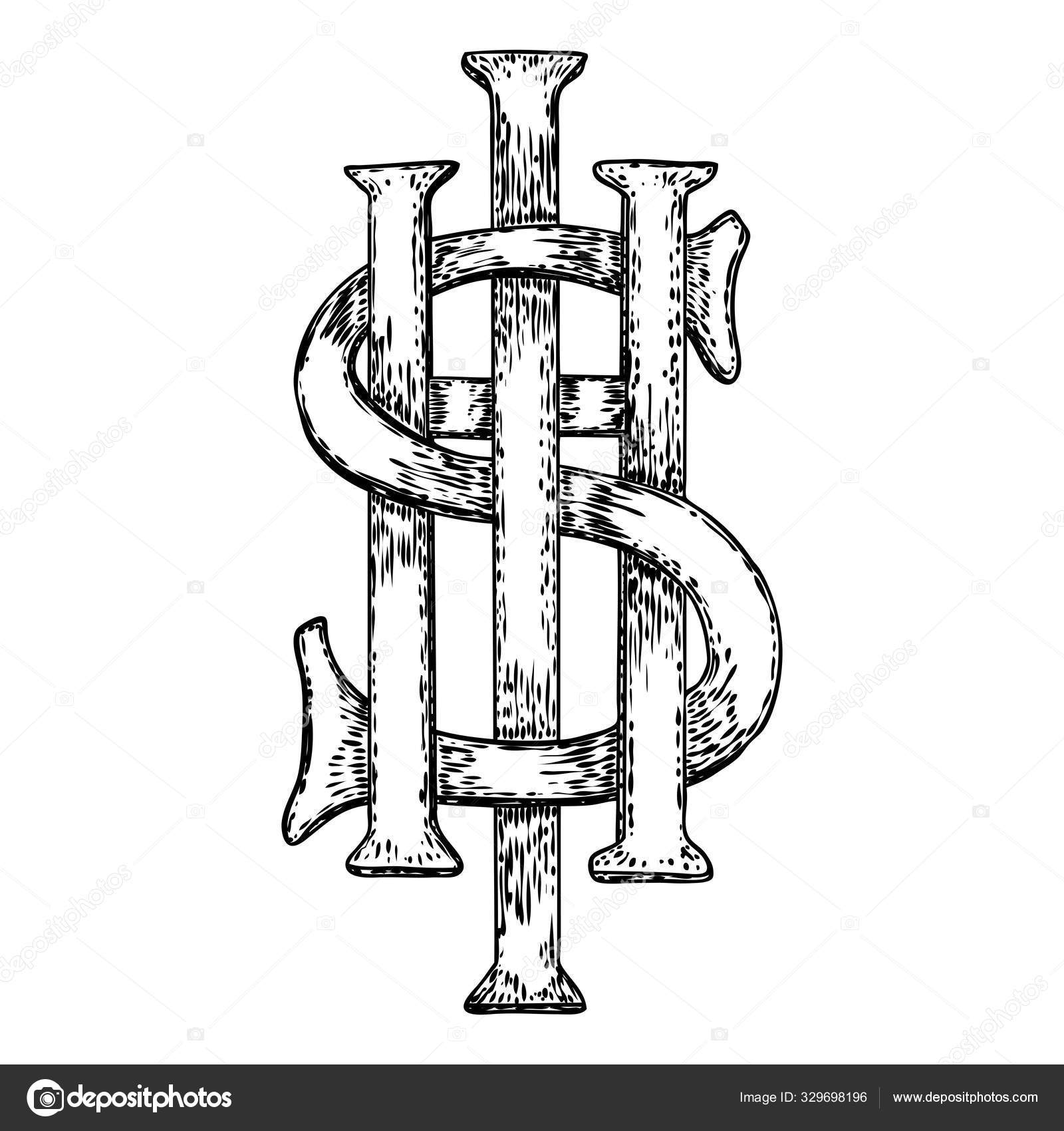 IHS Ancient medieval Christogram. Christian monogram of Jesus Ch Stock ...