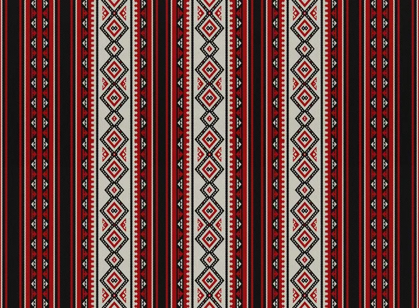 Red Sadu Traditional Bedouin Rug Pattern Background - Stock Image ...