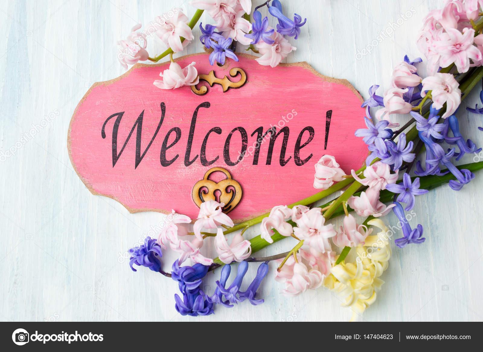 Welcome Images With Flowers Hd