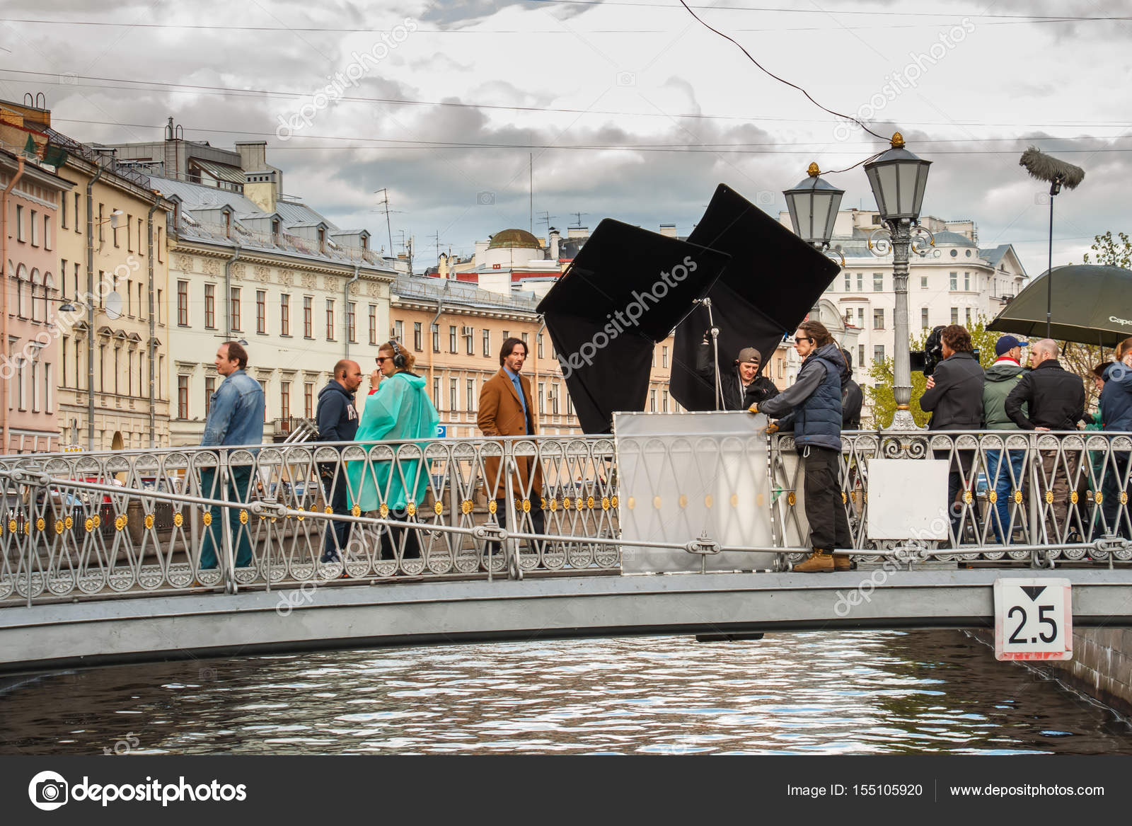 Actor Keanu Rivz starred in a new movie. — Stock Editorial Photo ...