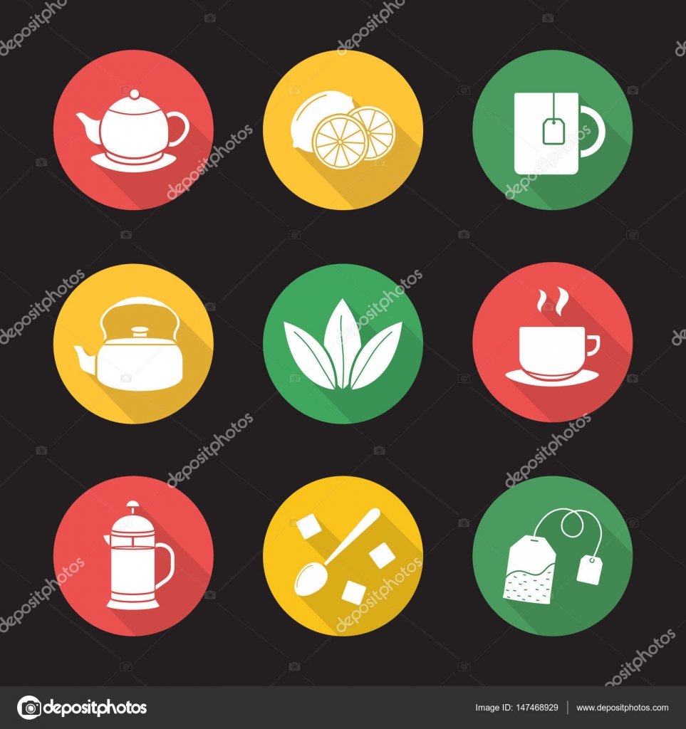 Tea icons set Stock Vector by ©bsd_studio 147468929