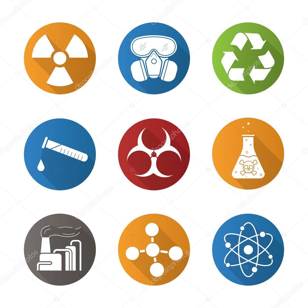 Conjunto de ícones da indústria química — Vetores de Stock © bsd #147469071