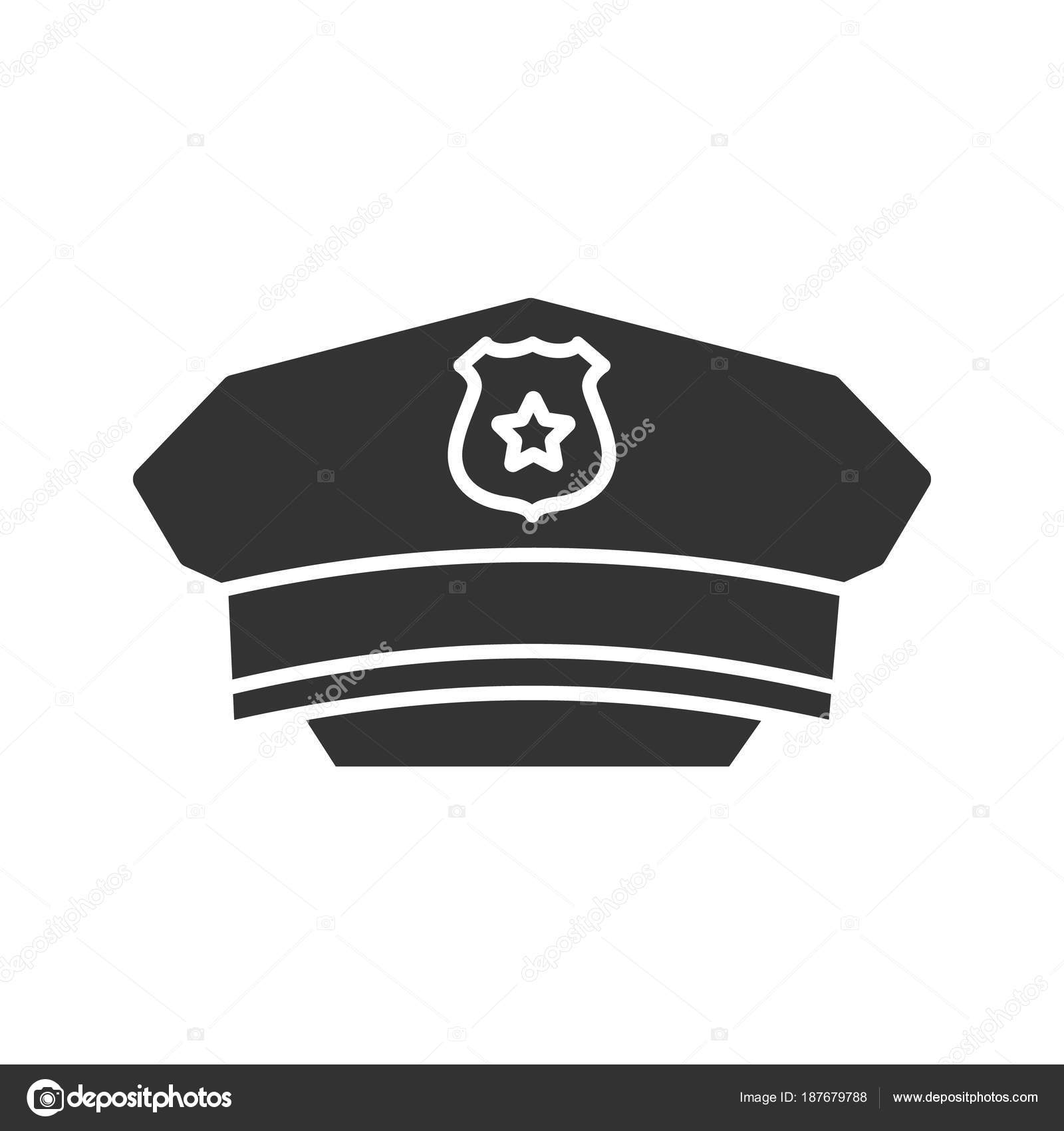 Police Hat Silhouette