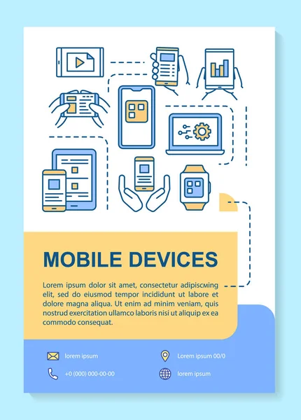 Dropshipping poster template layout. Online business. Delivery parcel ...